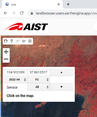 LandBrowser VNIR on GEE User’s guide — LandBrowser VNIR 1.0.0 documentation